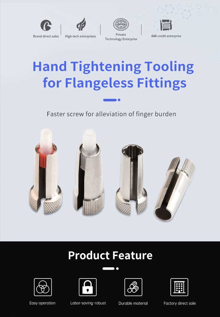 Hand-screwed Tooling for Flangeless Fittings - Nanjing Runze Fluid ...