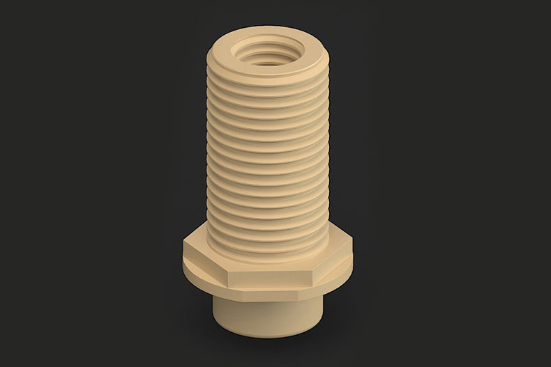 PEEK Female Thread Bulkhead Union - Nanjing Runze Fluid Control ...