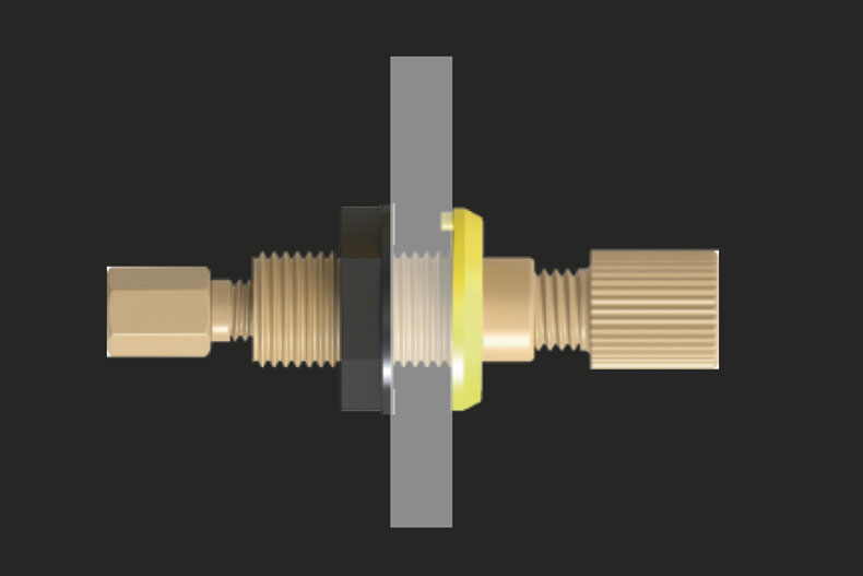 PEEK Female Thread Bulkhead Union - Nanjing Runze Fluid Control ...