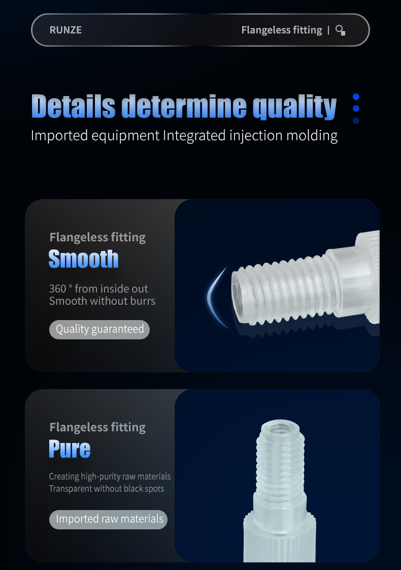 Runze Fluid: OEM Precision Flangeless Fittings Supplier
